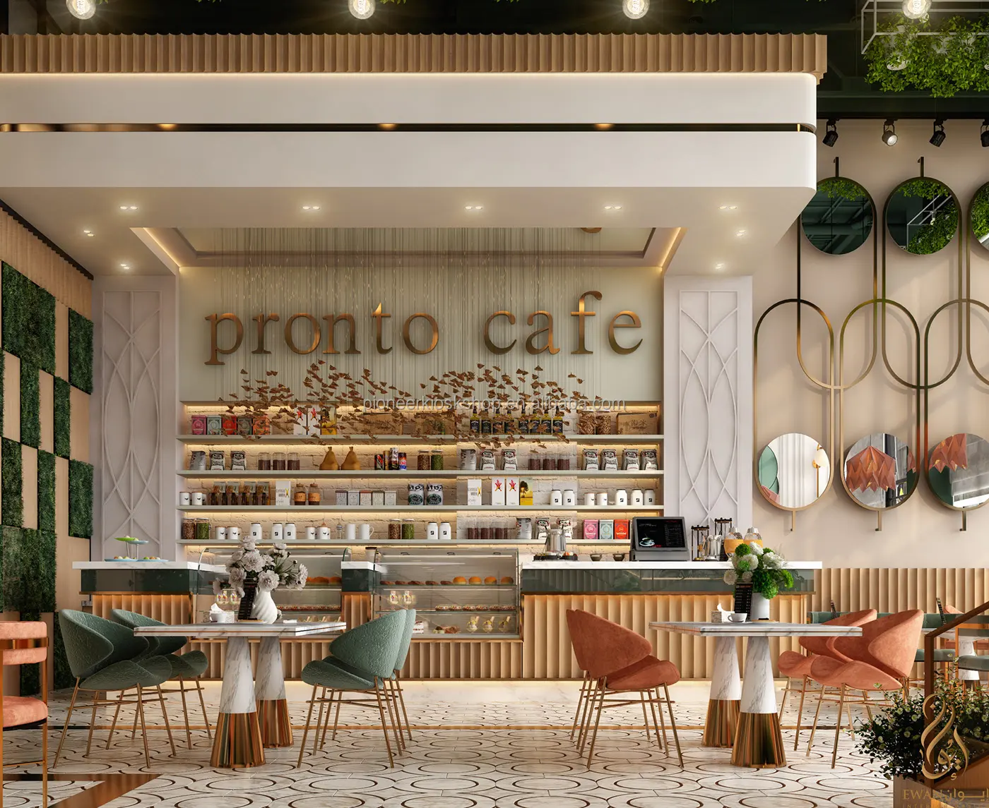 Modern Cafeteria Furnitures - Stylish & Functional