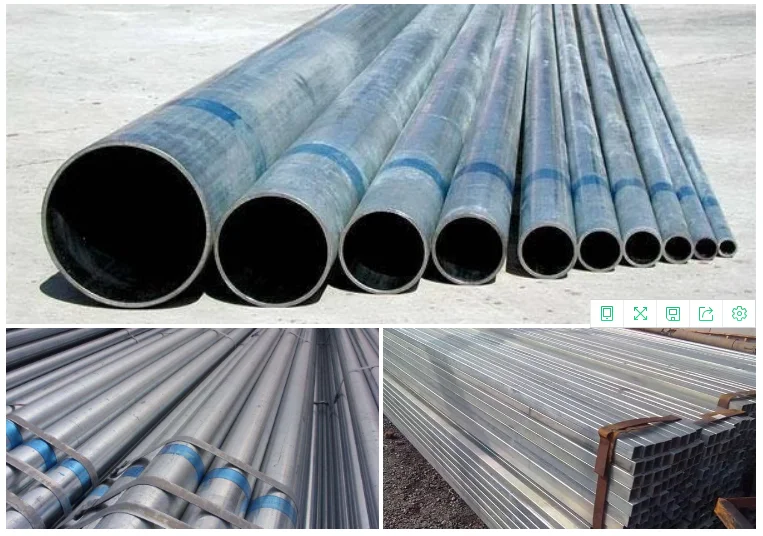 ASTM A106 A36 A53 1.0033 BS 1387 Ms ERW Hollow Steel Pipe 100 X 100 X 4 ...