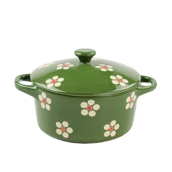 Cute Mini Restaurant Cookware Ceramic Insulated Casserole Dish Set ...