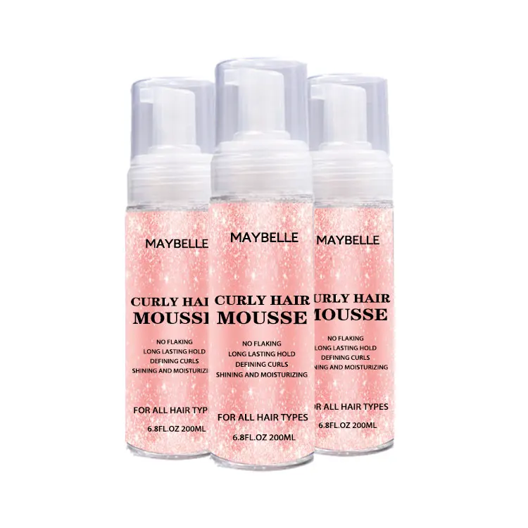 Curl Foam Alcohol Free Mousse - Anti-Frizz Styling Mousse