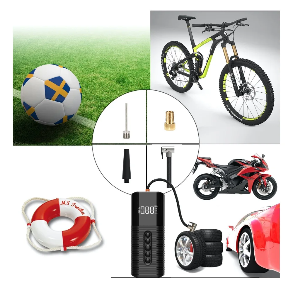 Strong Power Digital Showing air Pump Car Tyre Inflatable air Digital ...