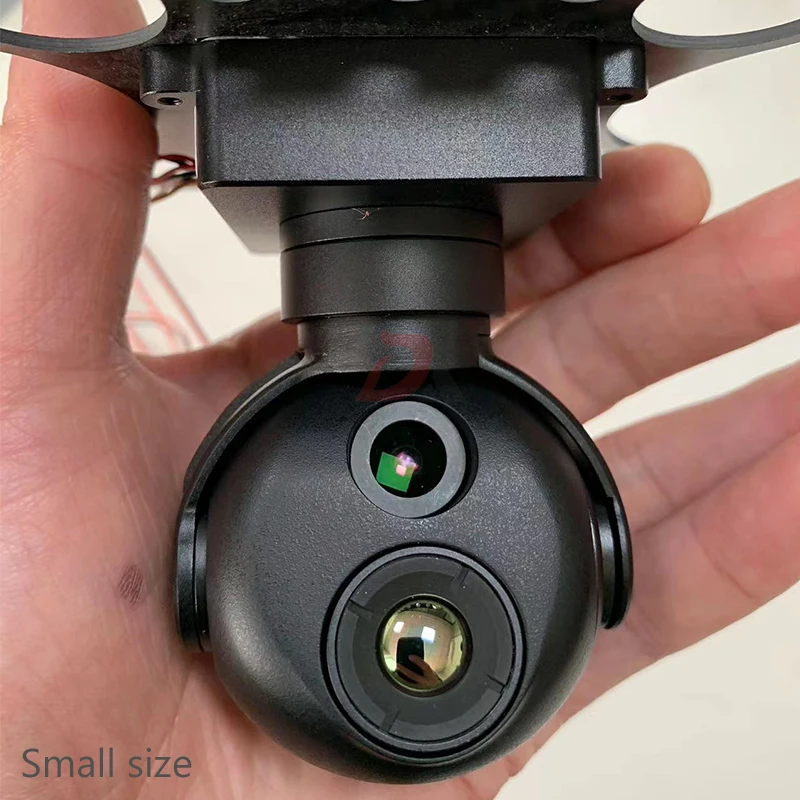 Mini Dual Sensor 200g Eo + Ir Infrared Thermal Imaging Uav Drone Gimbal ...