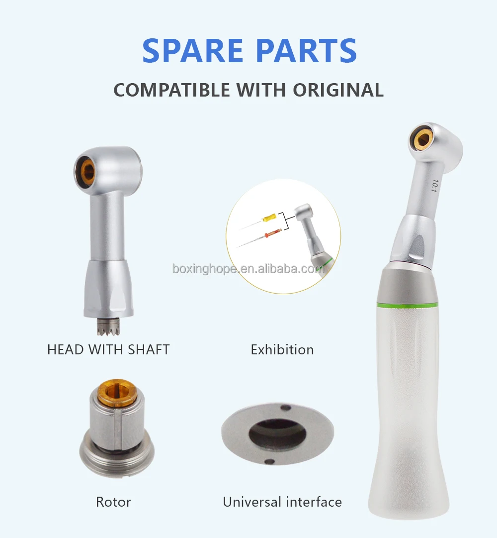 Dental 10:1 Contra Angle Hand File 90 Degree Reciprocating Rotate Head ...