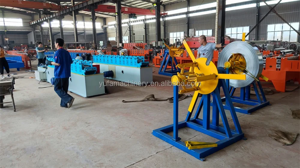 Stocked Indonesia 75mm C Truss Profile c CHANNEL Roll Forming Machine ...