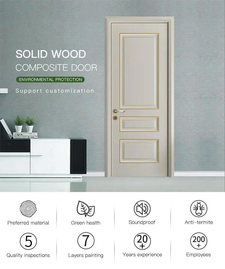 Phipulo Two Color Door Design - Modern Teak Wood Front Door