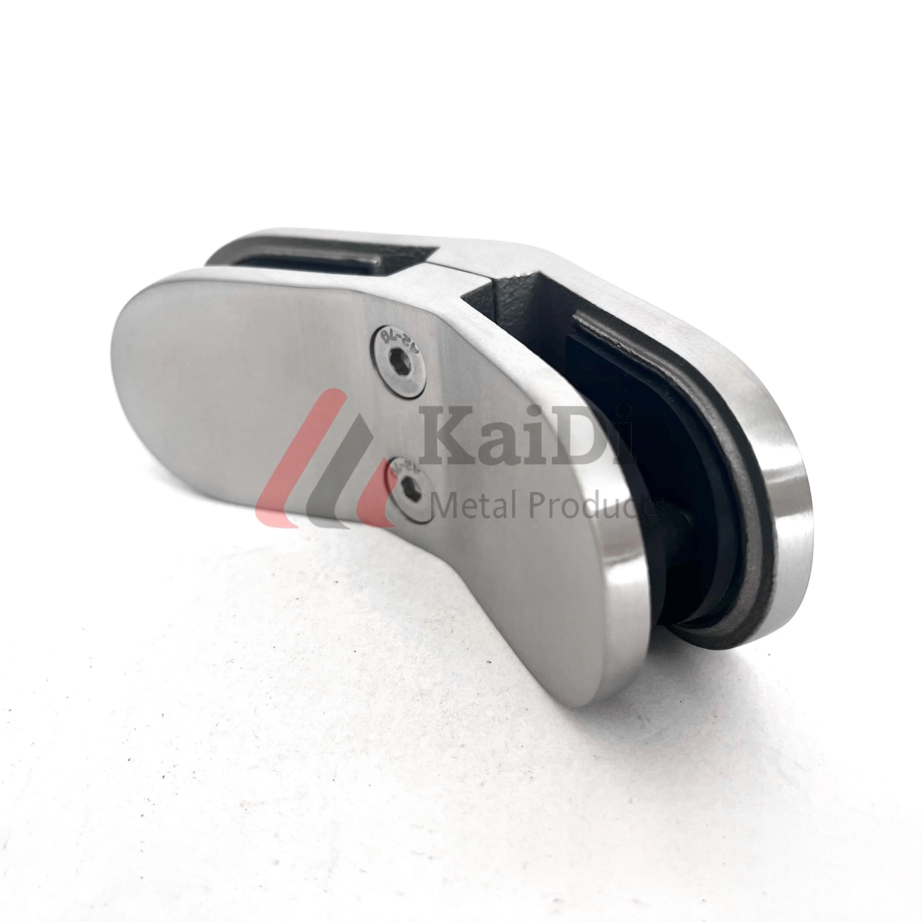 Outdoor Glass Partition 135 Degree Stainless Steel Beveled Glass Clamp ...