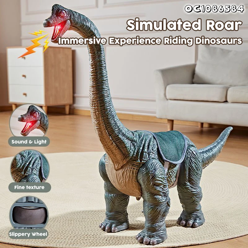 Large Kids Children Customized Realistic Animatronic Electric Ride on ...