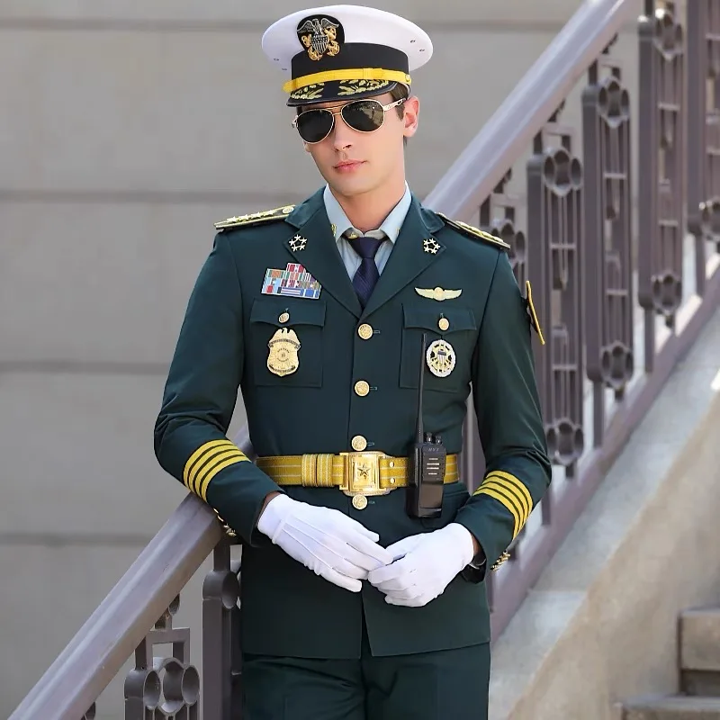 Luxury New Security Guard Uniforms Men Property Ceremony Uniform Work ...