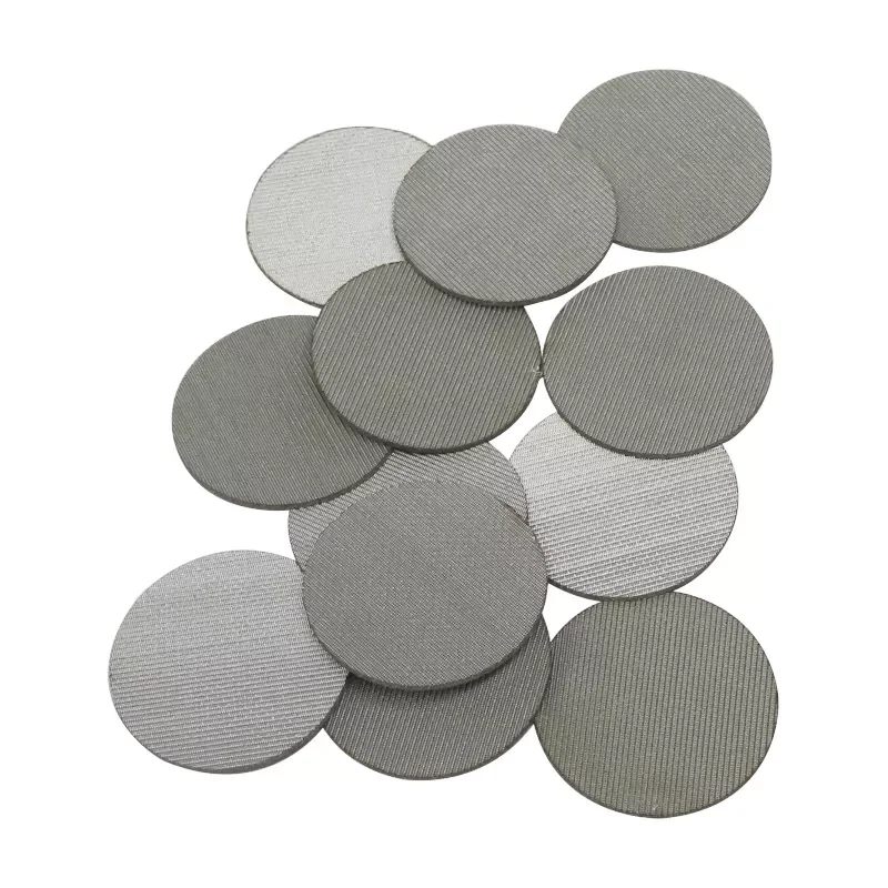 Industrial Extruder Screen Filter Disc Filter2 5 10 12 Micron Sintered ...