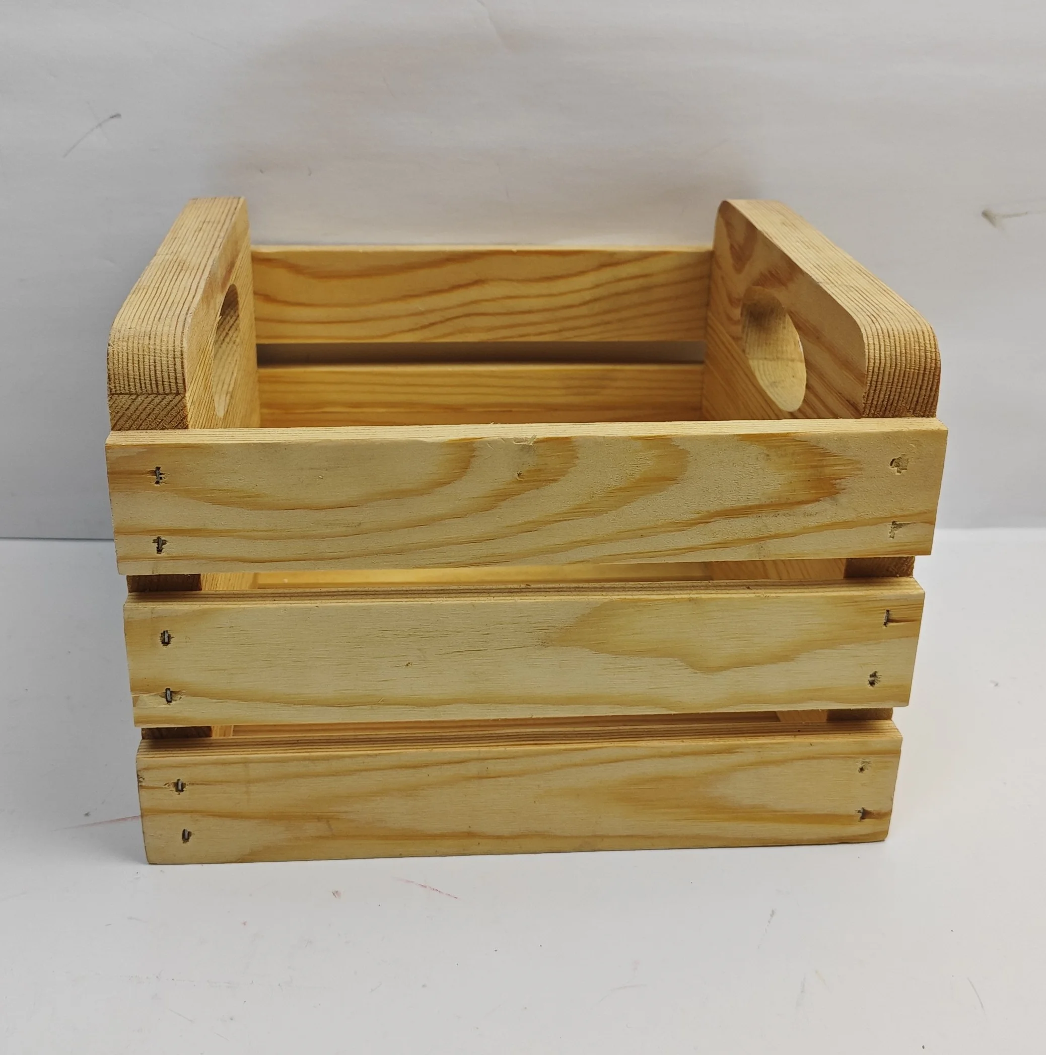 Unfinished DIY Wooden Crate Multiple Styles Patterns Available for Home ...