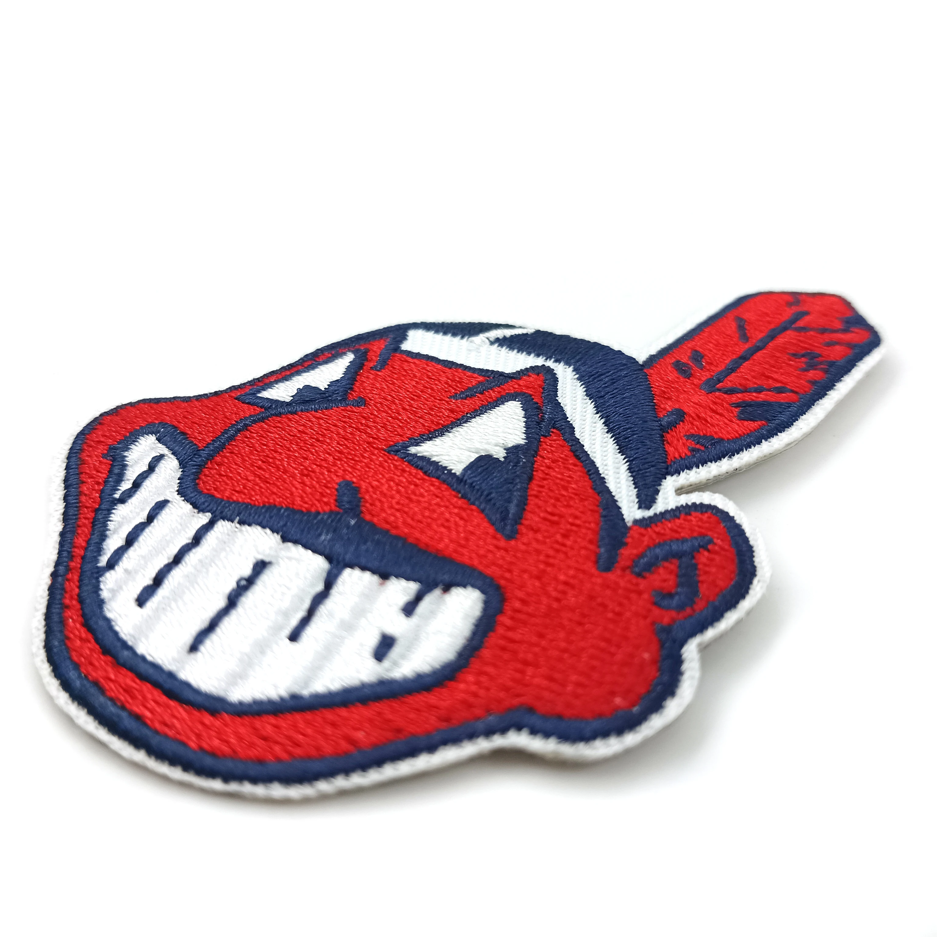 Custom MLB Cleveland Indians Twill Embroidery Iron-On Patch Indians ...