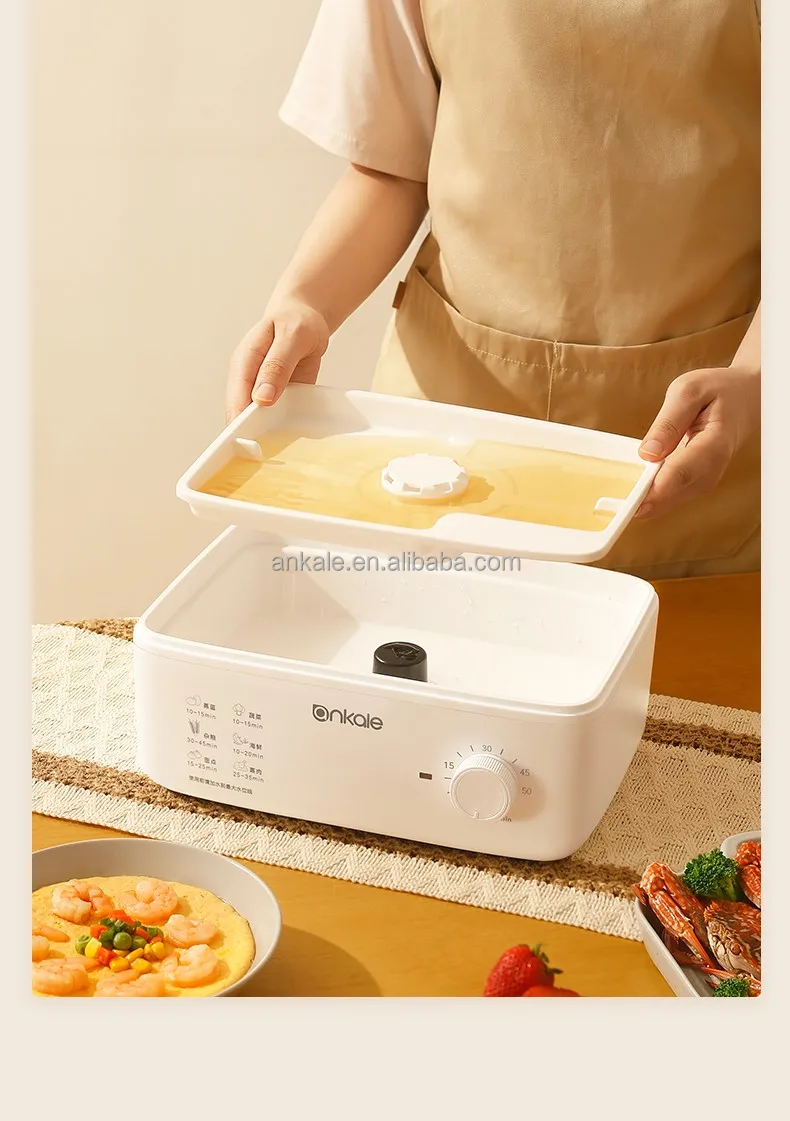 Kitchen Appliance Multi Purpose Electric Food Steamer 1-2-3 Layer ...