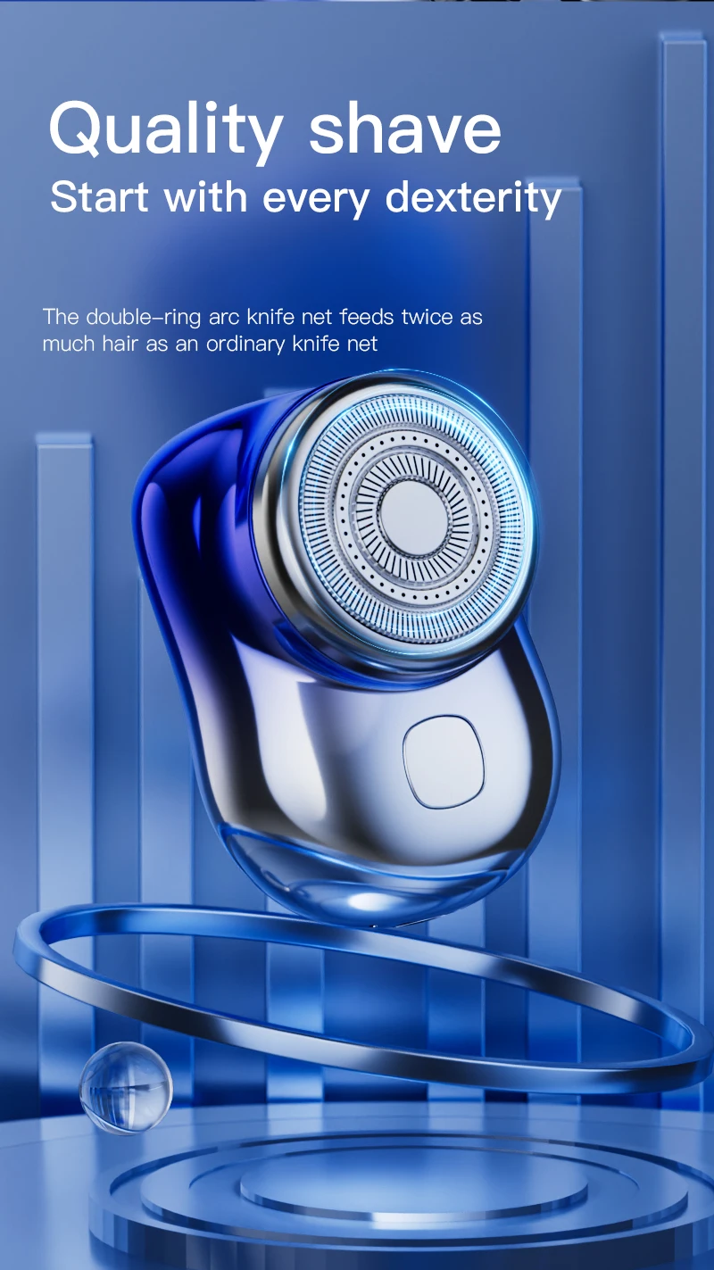 Wholesale Ipx7 Rechargeable Usb Travel Mini Portable Electric Shaver ...