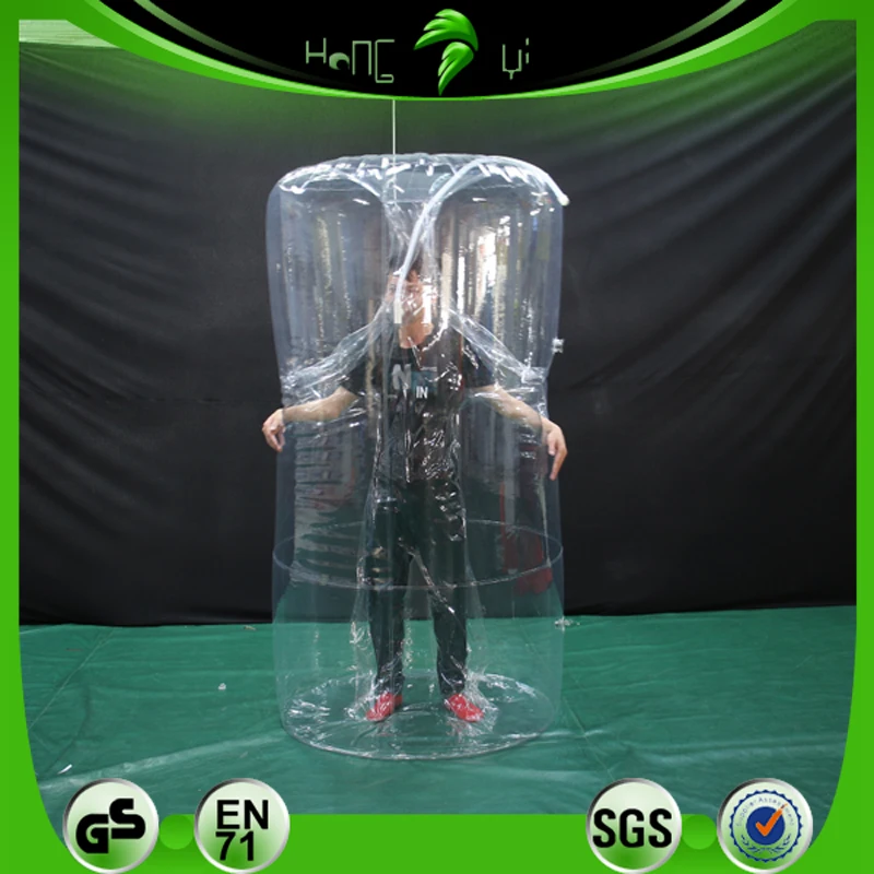 Custom Inflatable Tube Suit - PVC Transparent Costume