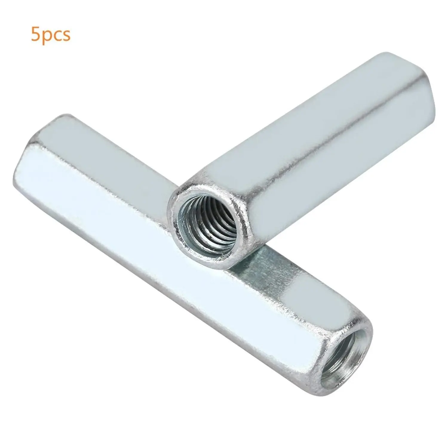 M6 40 Long Rod Nut Hex Hexagonal Sleeve Nut Standoff Threaded Fasteners ...