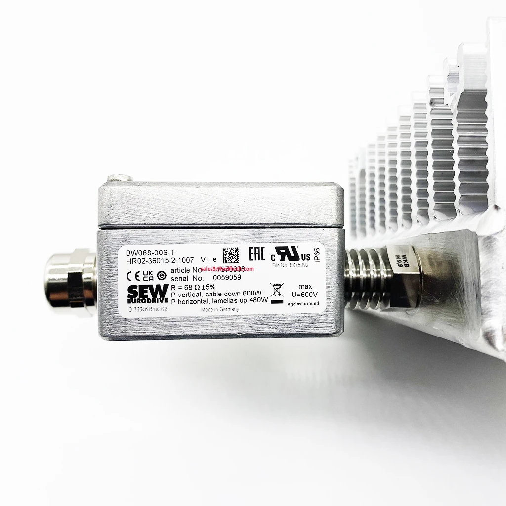 Brand New Original Sew-eurodrive Brake Resistor Cpl Bw068-006-t - Buy Sew Brake Resistor Cpl ...