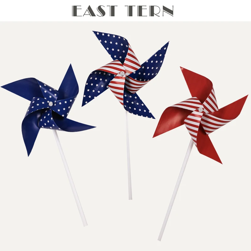 Easttern Party Hot Sale High Quality Independence Day July 4th Pinwheel ...