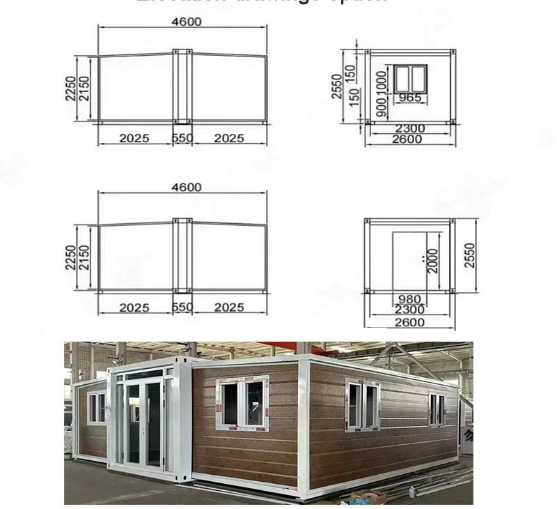 Container Prefabricated House - Luxury Folding Modular Homes