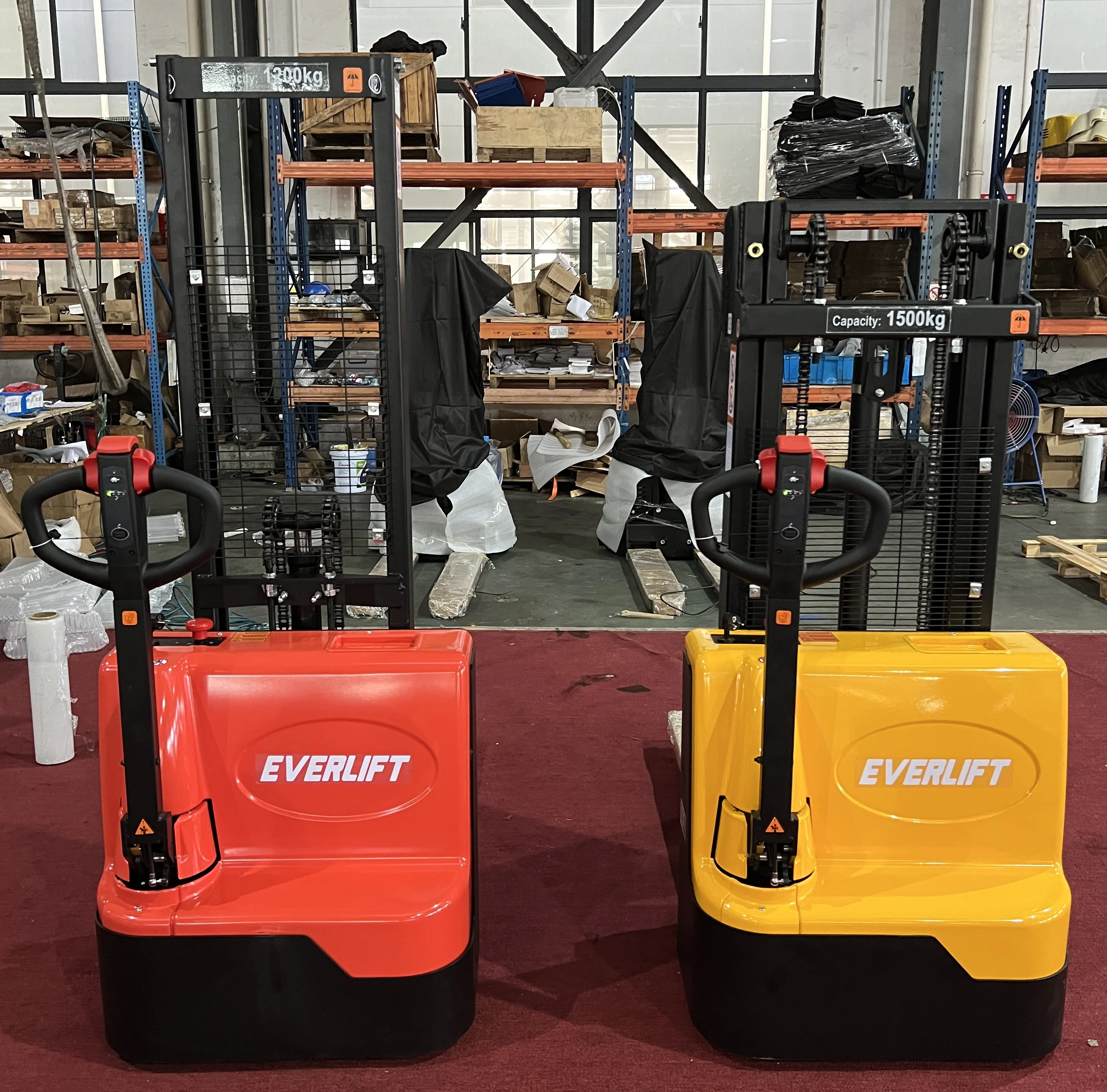 EVERLIFT Electric Stacker - Versatile & Efficient Pallet Truck