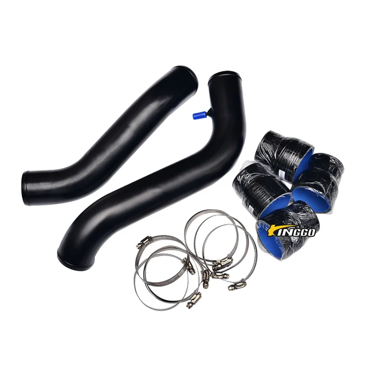 Cooling System Rubber To Hard Pipes Upgrade Aluminum Intercooler Piping ...
