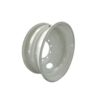 Truck And Trailer Wheels Tubeless Steel Truck Rims 10 Bolt Holes 8 ...