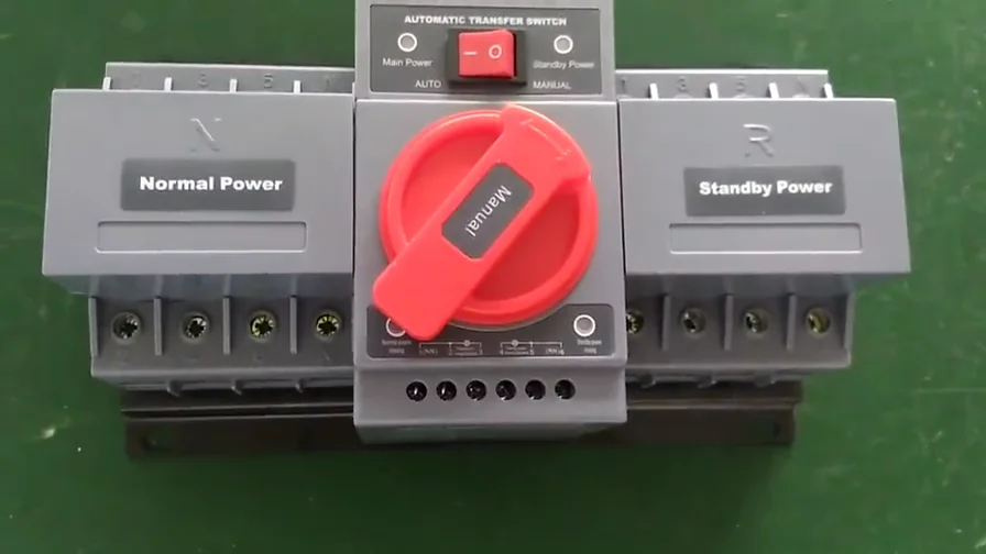 Panel Ats Trifásico 6a 10a 16a 20a 25a 32a 40a 50a 63amp Mcb ...