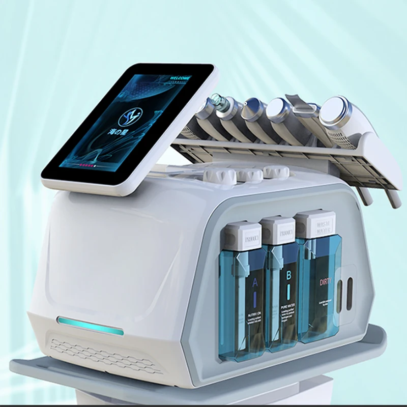 H2o2 Jet Peel Oxygen Therapy Machine Facial Gun Removing Wrinkles And ...