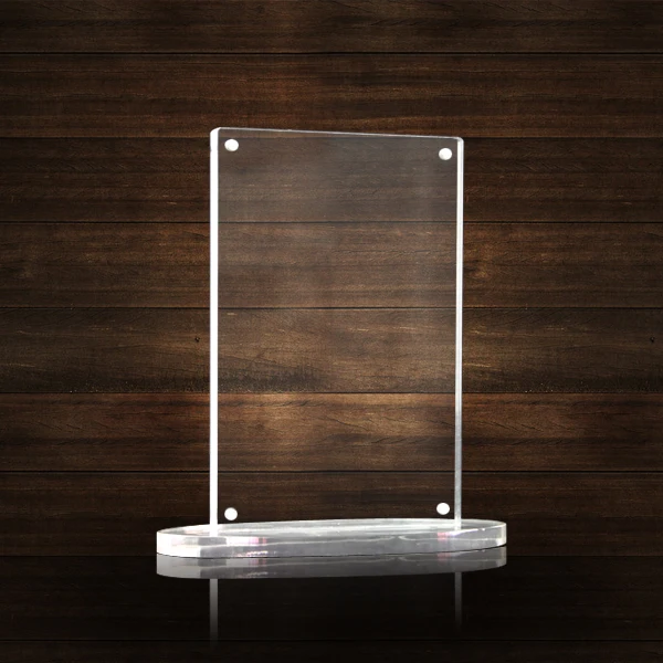 Clear Acrylic Material Acrylic Menu Tag Holder for Hotel, Restaurant ...