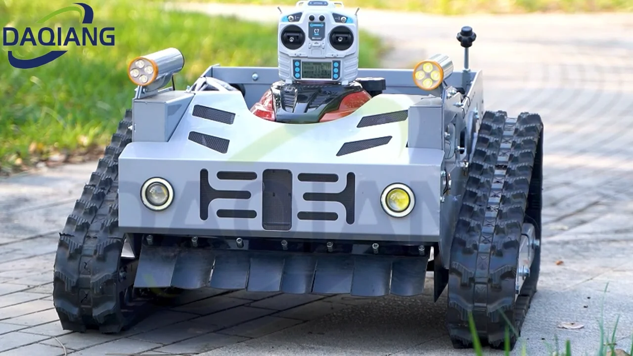 Orchard Embankment Lawn Mower Small Crawler Remote Control Weeder ...