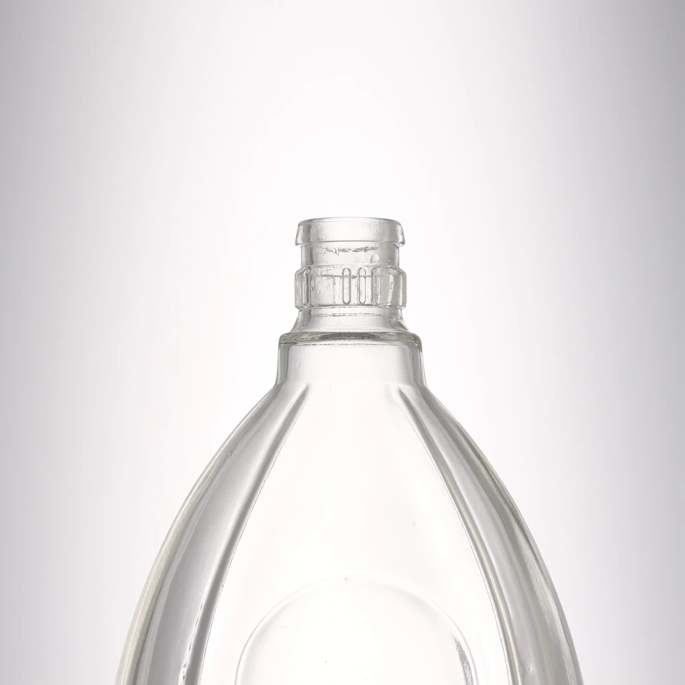 Wholesale 750ml 700ml 500ml Empty Triangle Regadin Due Shape Glass ...