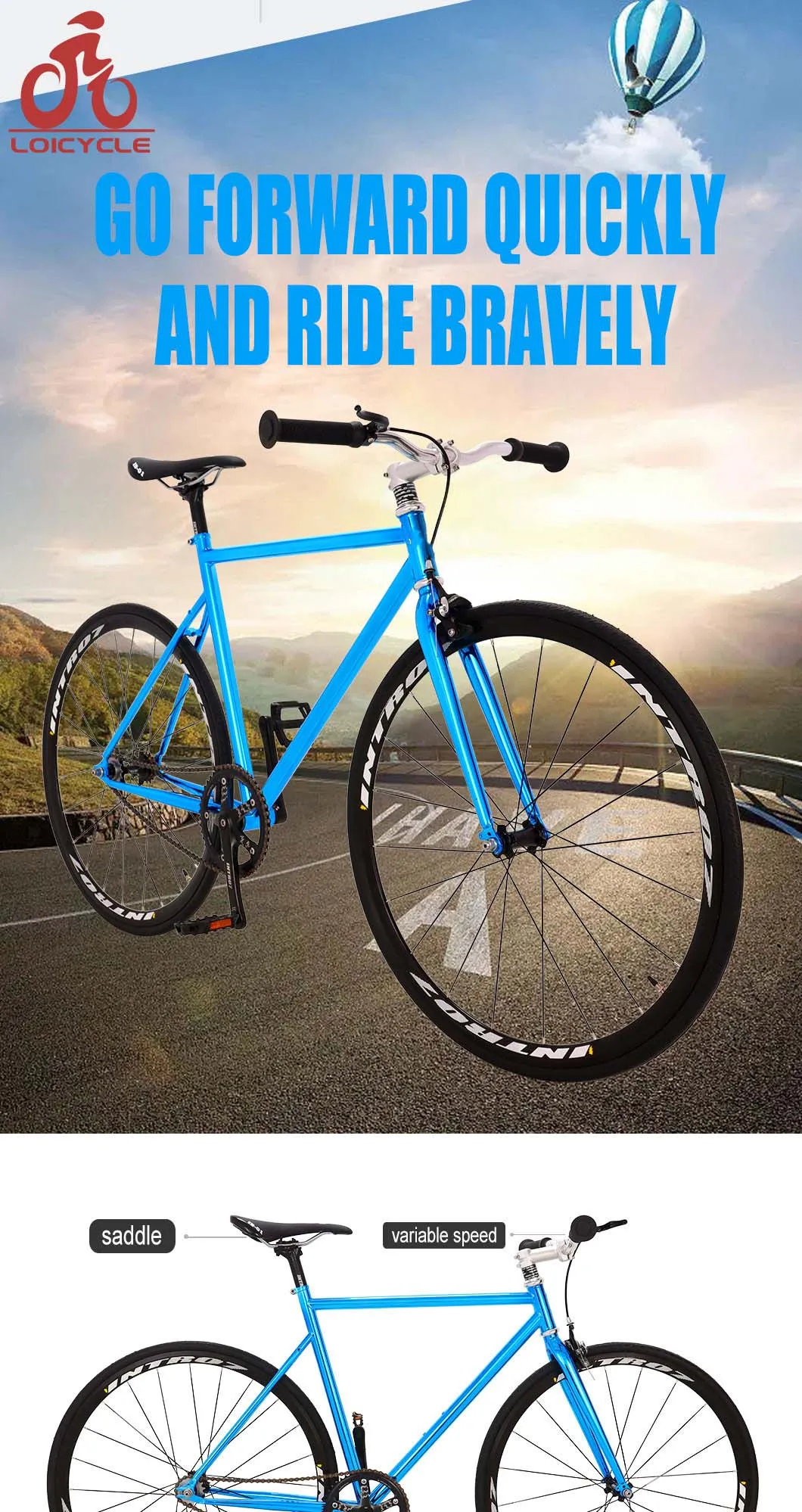 700c Fixie Fixed Gear Road Cyclocross Bike - Buy 700c Fixie Fixed Gear ...