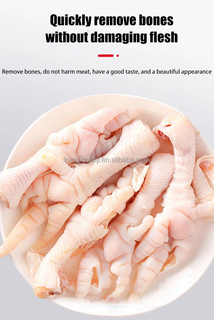 Manual Bone Crusher Separating Chicken Feet Deboning Machine Made In ...