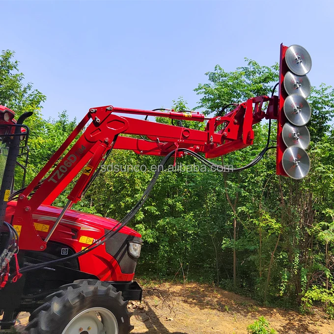 Lovol Tractor Front Loader Mounted Hydraulic Tree Trimmer