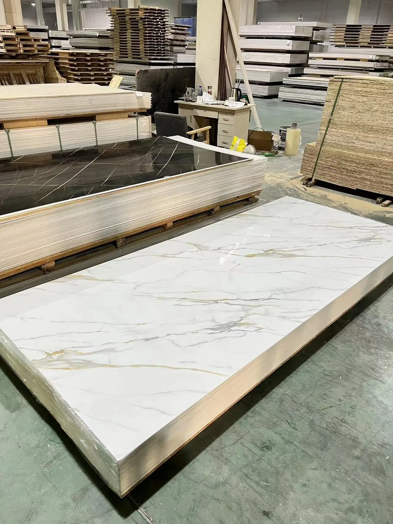 1220*2440 Pvc Marble Sheet 3.0 Pvc Sheet With Marble Designs For Wall ...