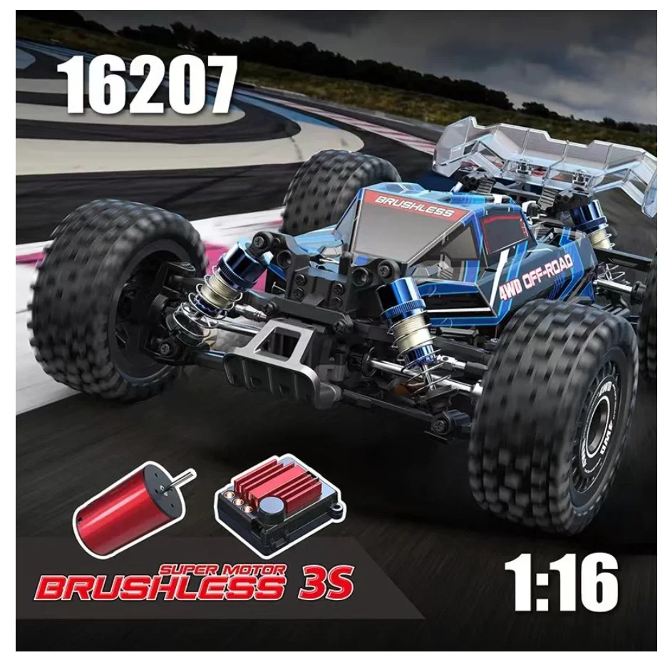 Stocks Now Hot Selling Mjx 16207 Rc Car Toy Car 1/16 Brushless Rc 4wd ...