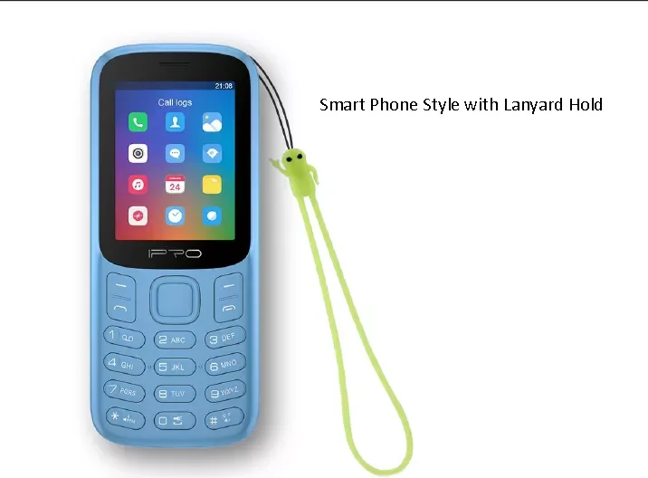 IPRO A20 Mini - Slim Design Gsm Bar Phone for Seniors