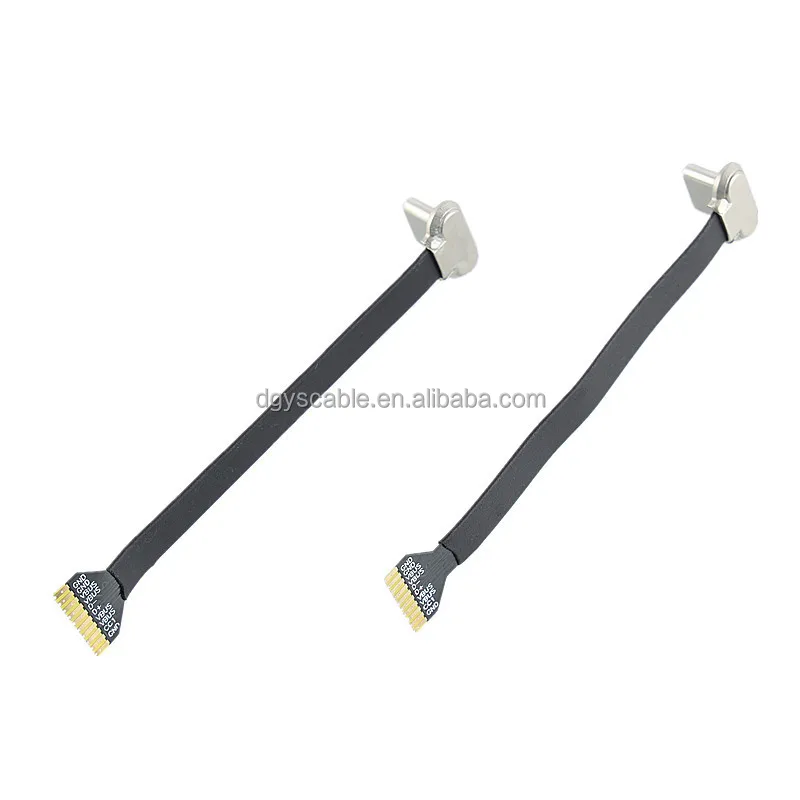 90 Degree Ribbon Cable Angle Micro Usb Type c FPC Soft Cable Micro Usb ...