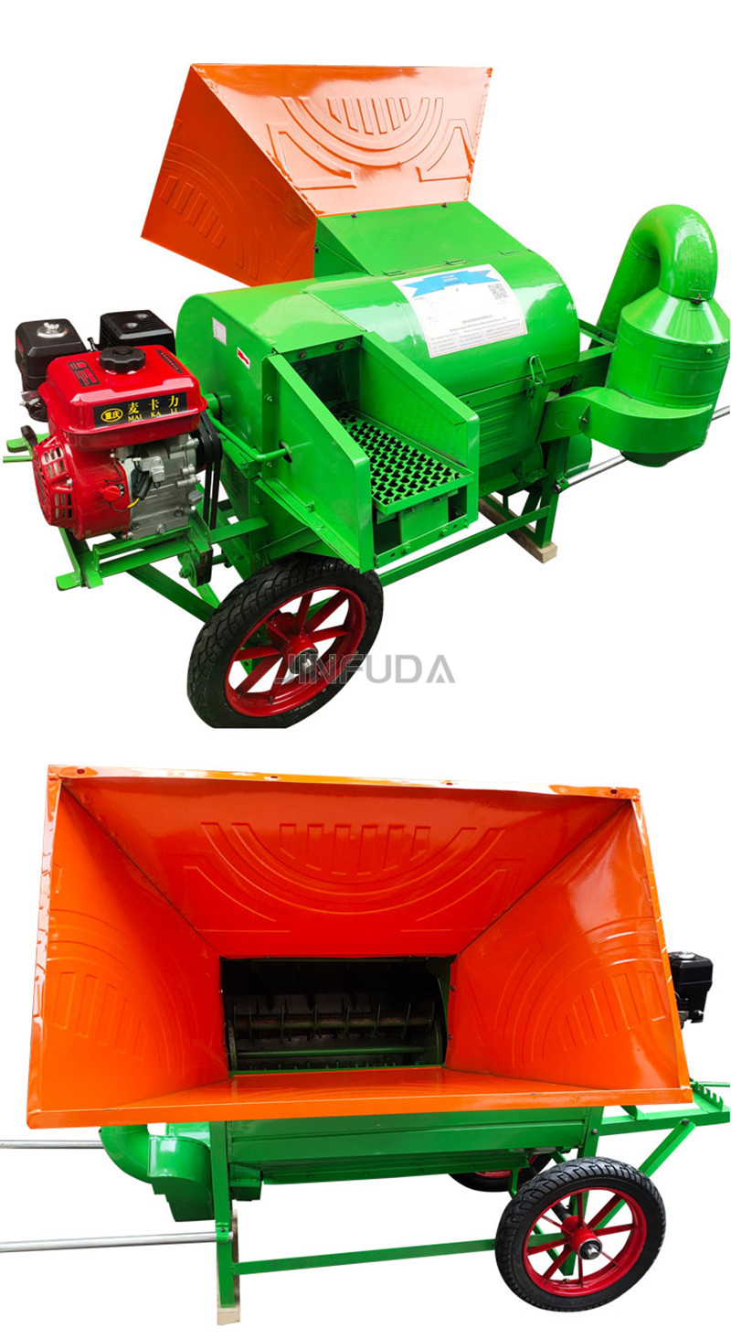 Gasoline Paddy Rice Husking Machine / Electric Wheat Thresher / Diesel ...