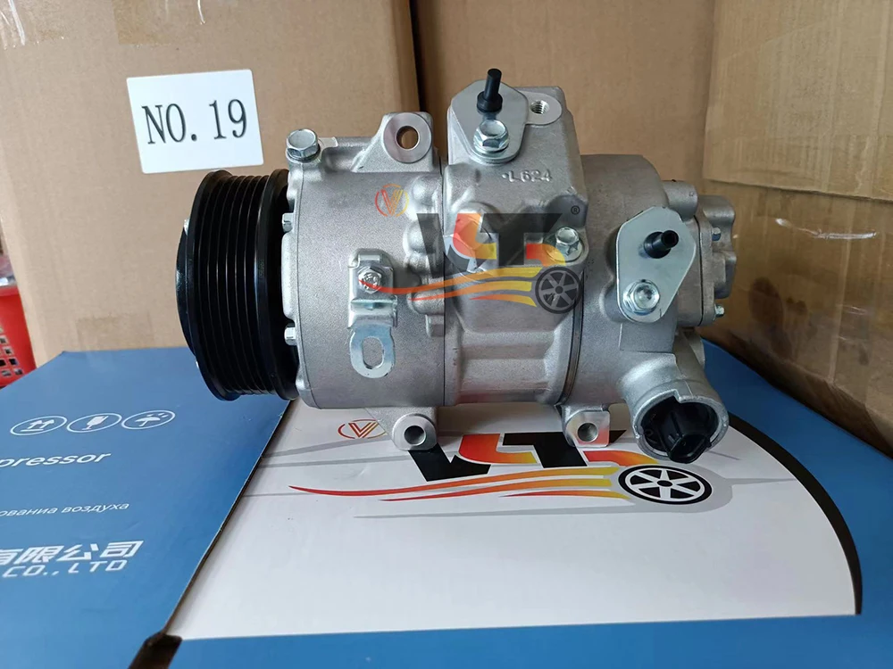 For 2008 Toyota Corolla Ac Compressor 6seu14c 88310-1a751 447190-8502 ...