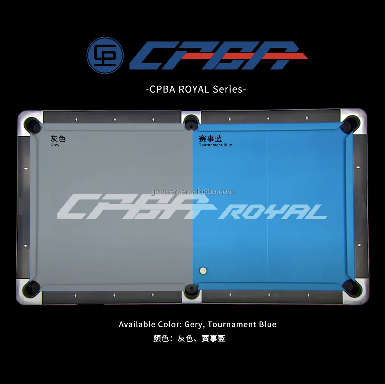 2024 Tournament 9FT Billiard Pool Table Cloth CPBA