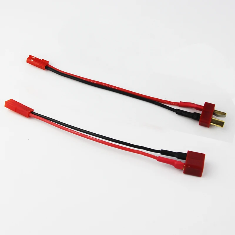 Male Deans T Plug To Male Jst Connector Adapter 20awg 10cm Length - Buy Male Deans T Plug To ...