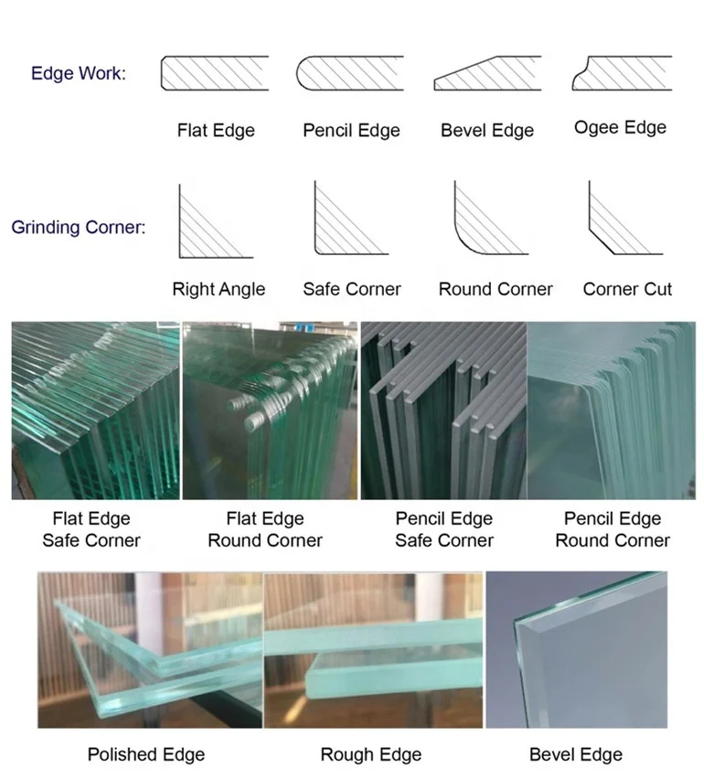 6Mm 8Mm Double Triple Glazed Clear Tempered Laminated Glass Safety ...