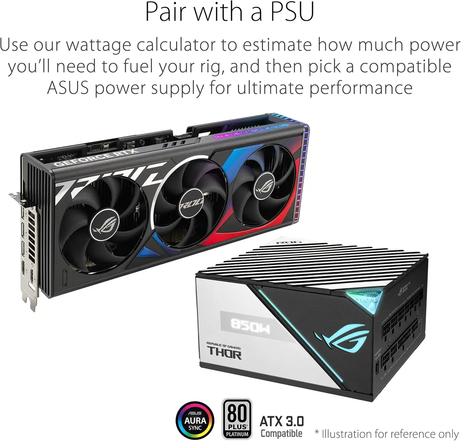 For A-SUS ROG Strix GeForce RTX 4080 Super OC Edition 100% Quality PCIe ...