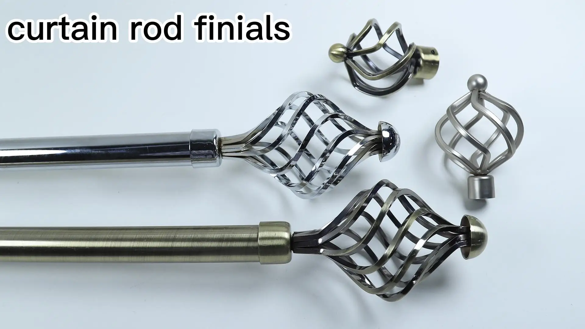 Hot Selling Roman Custom Long Pole And Rails Accessories Iron Pipe Cafe ...