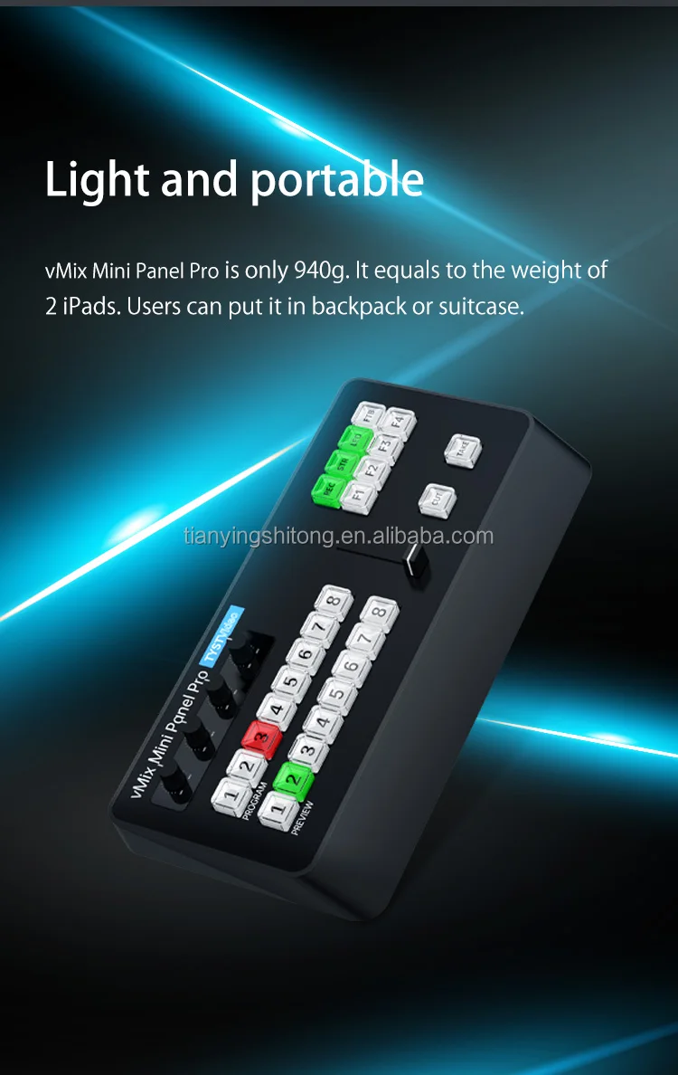 Mvs8 Broadcast Video Streaming Switcher Video Vmix&obs Switcher Live ...