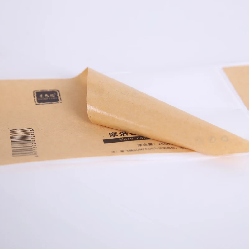 Brown Kraft Paper Sticker Labels Customized Printing Custom Logo ...