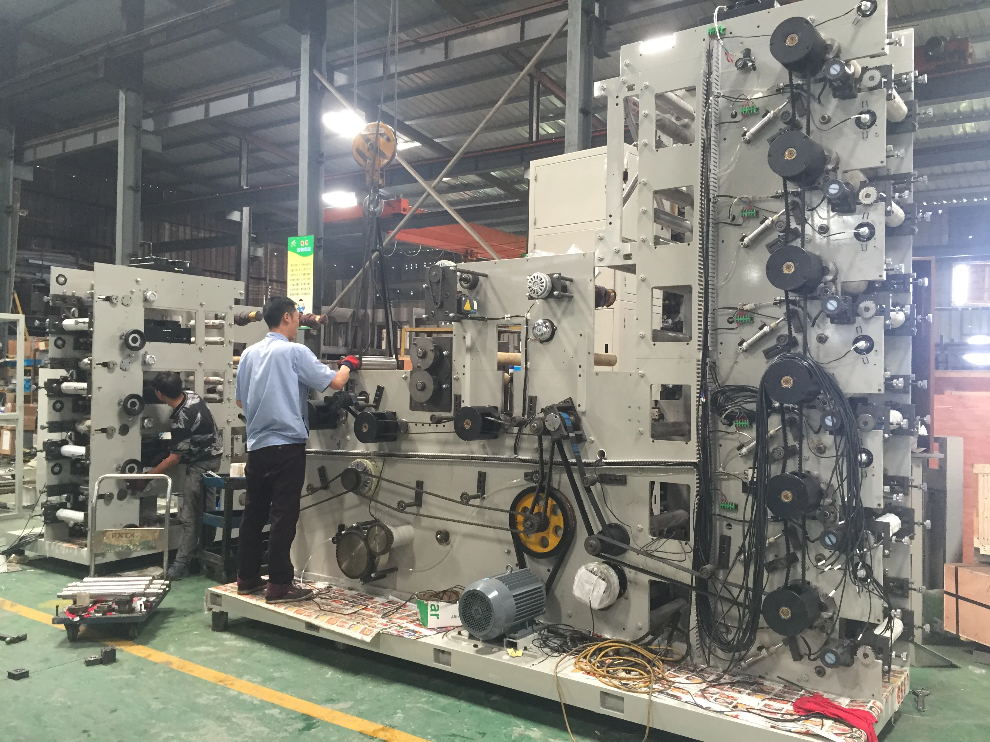 GP-320YH High Speed Rotary Die Cutting Machine with Turret Rewinder