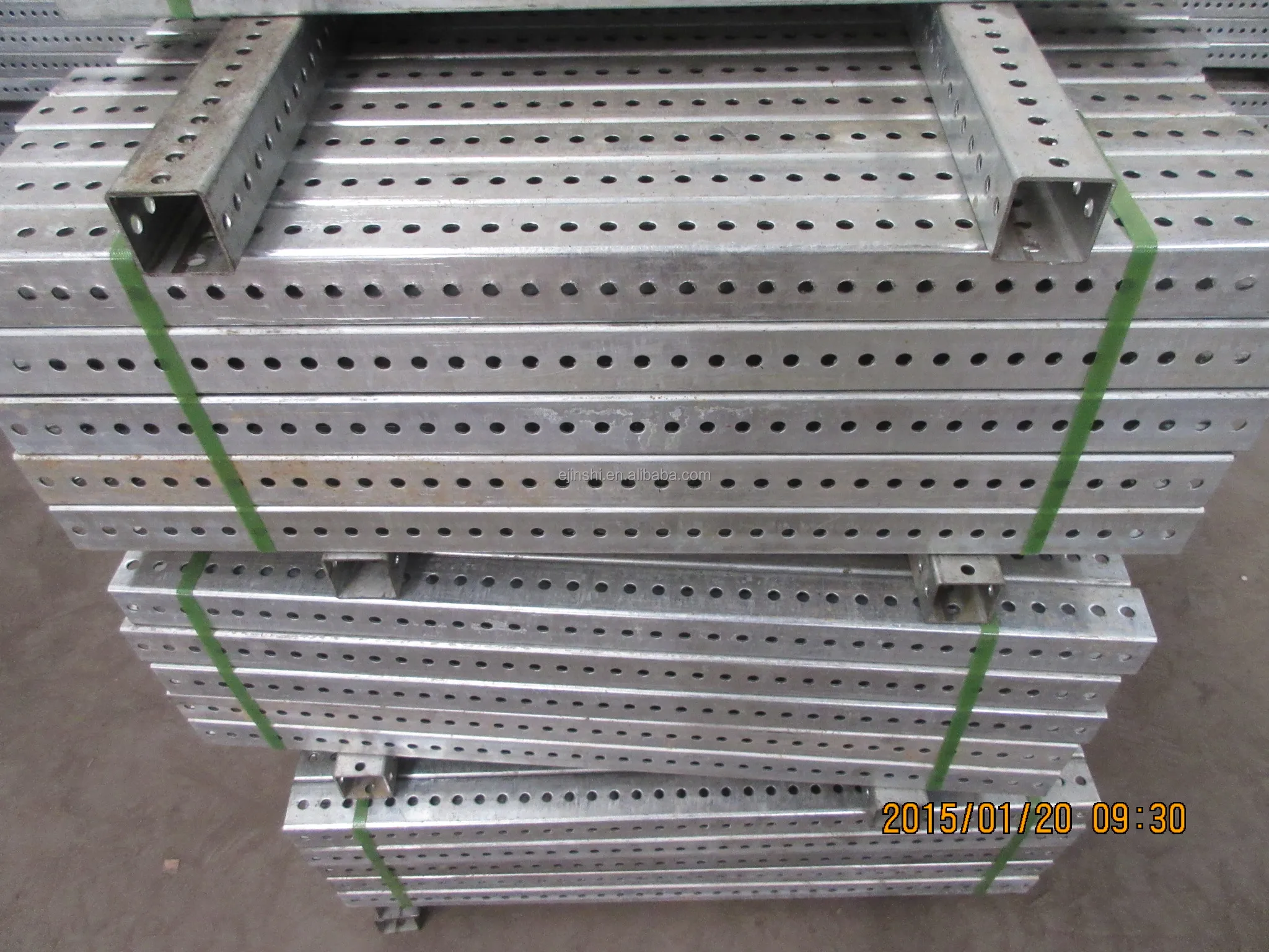 Galvanized Traffic Safety Square Sign Posts - Durable & Customizable