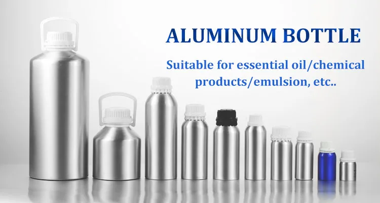 Different Sizes Bpa-Free Tamper Evident Lid Metal Fragrance Oil Bottles ...