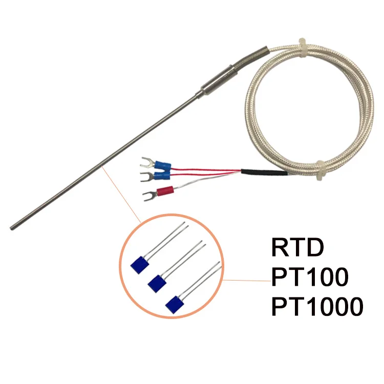 Wholesale Custom Rtd Pt100 Pt1000 Thermometer Temperature Sensor Probe ...